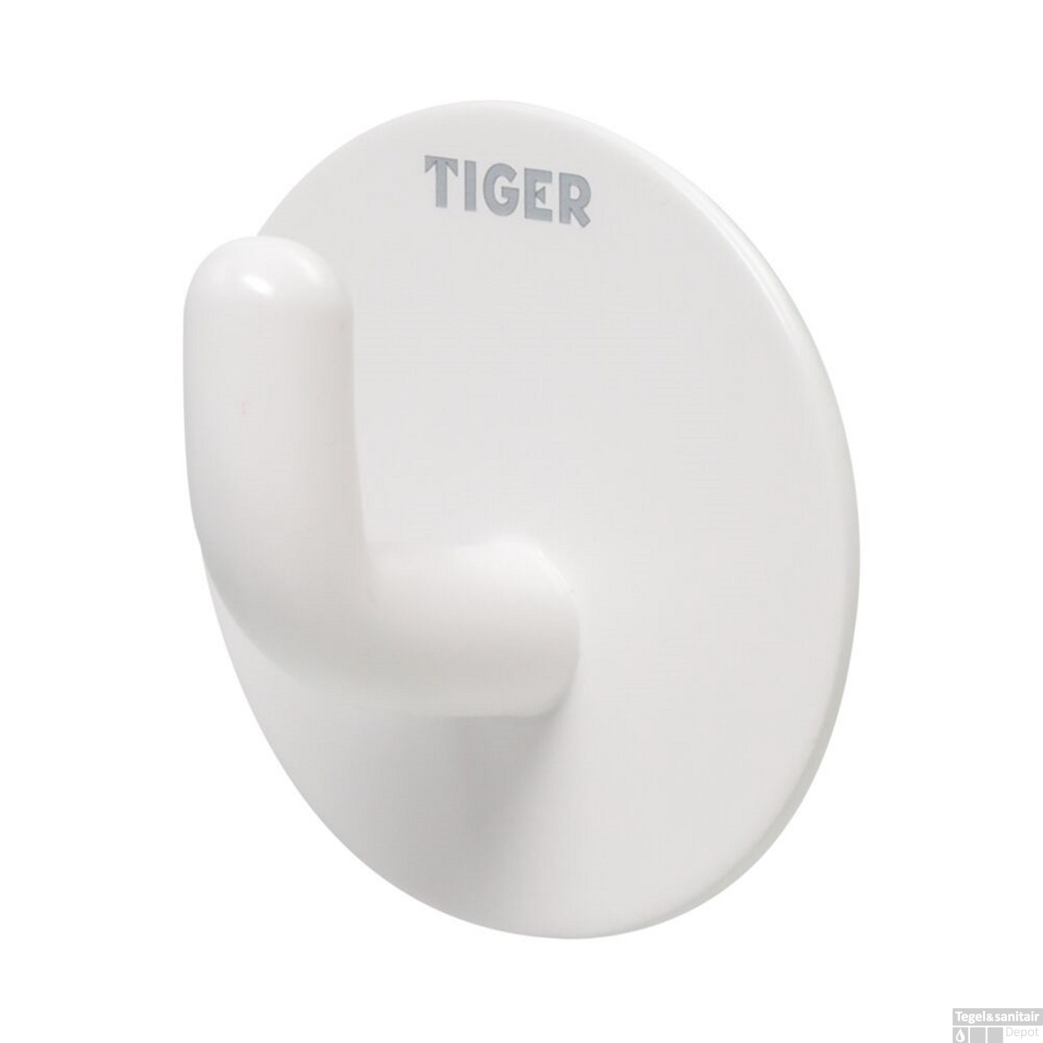 Handdoekhaak Tiger Rondo Wit